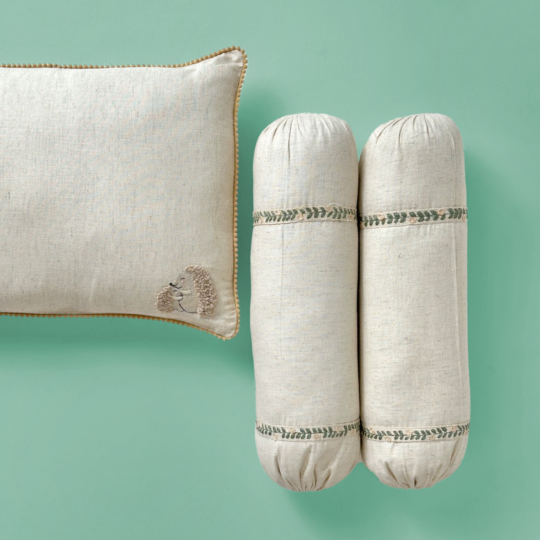 Petit Garden Cot sheet Set